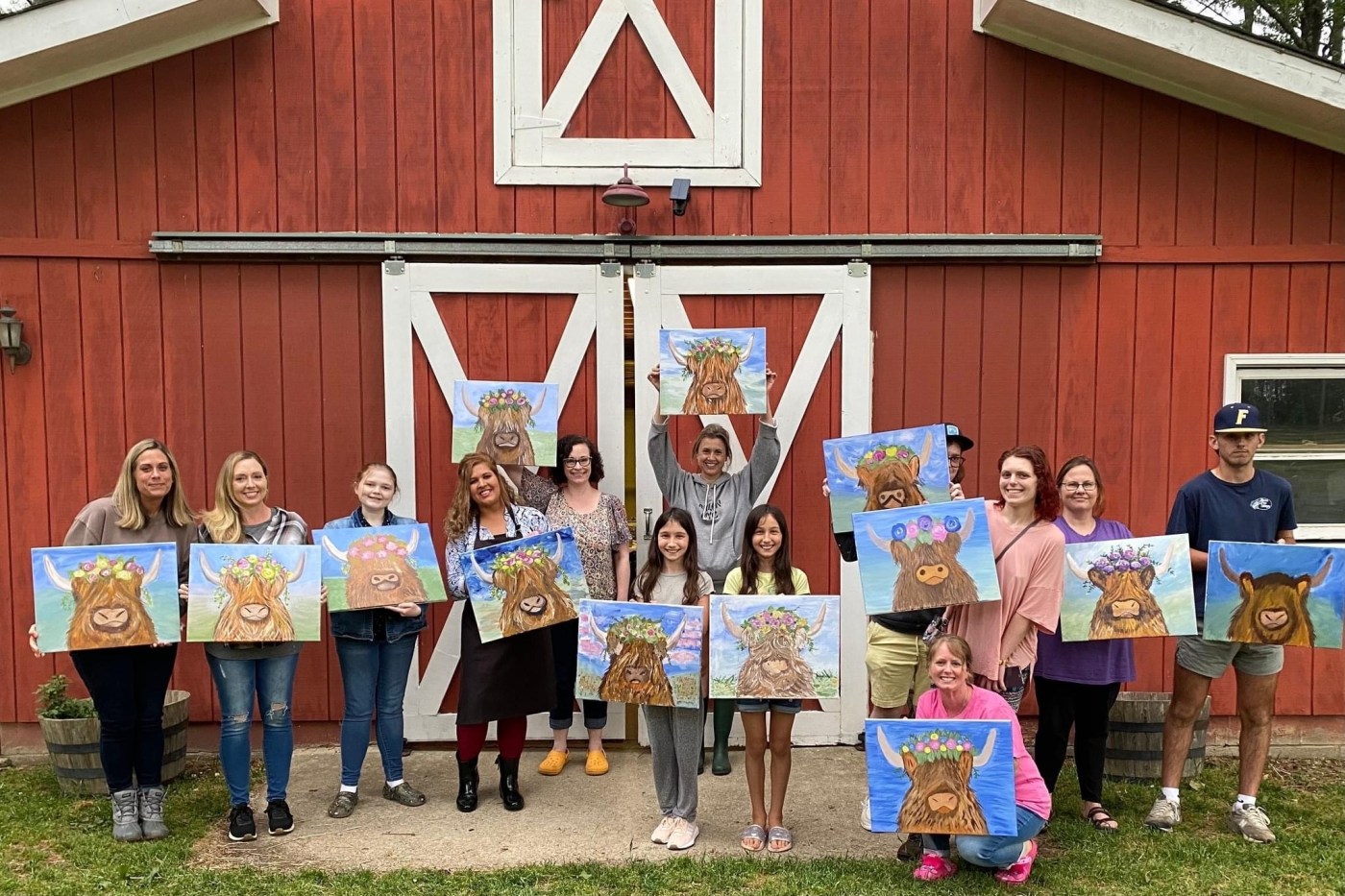 Painting With Goats | The Feathered Farm